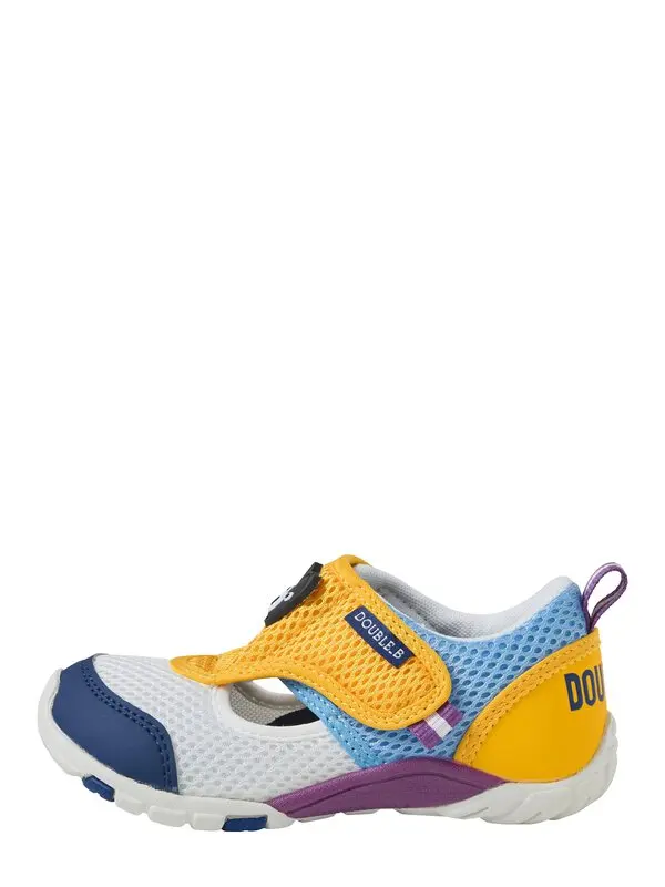 MIKI HOUSE Mesh Double-b Sneakers - Navy