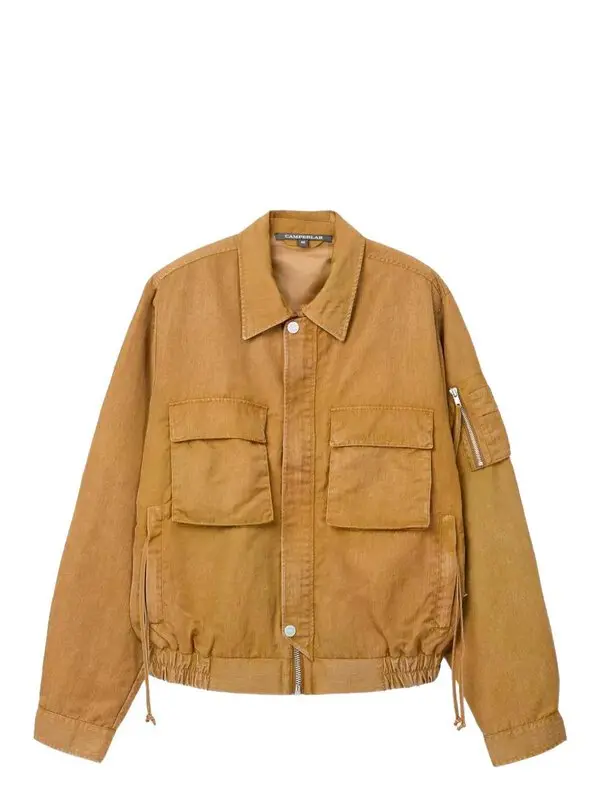 Camper Pocket Zip Jacket - Brown
