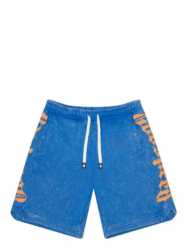 GODSPEED Courtside Shorts - Nyk Blue/yellow