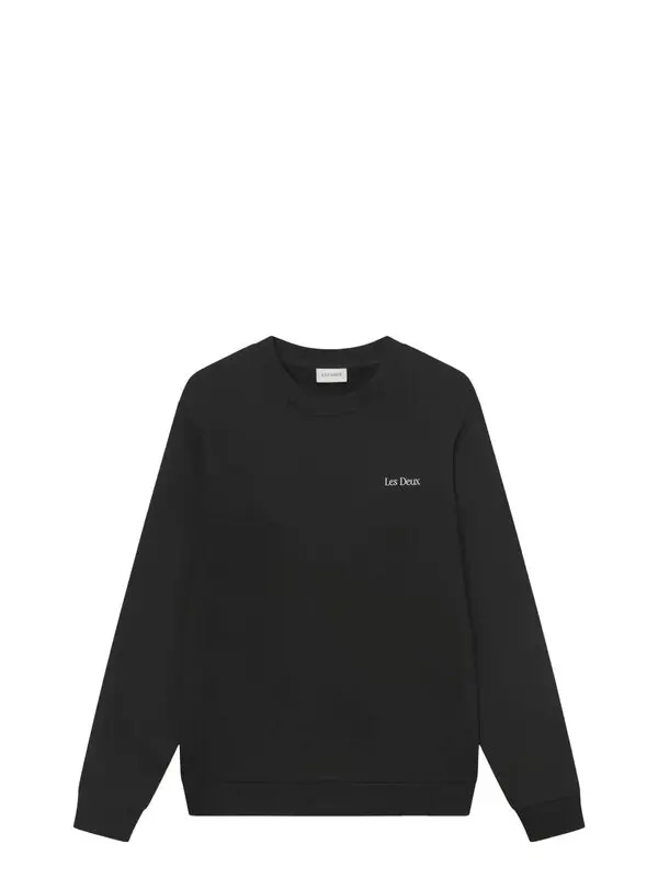 LES DEUX Brady Flower Market Sweatshirt - Black