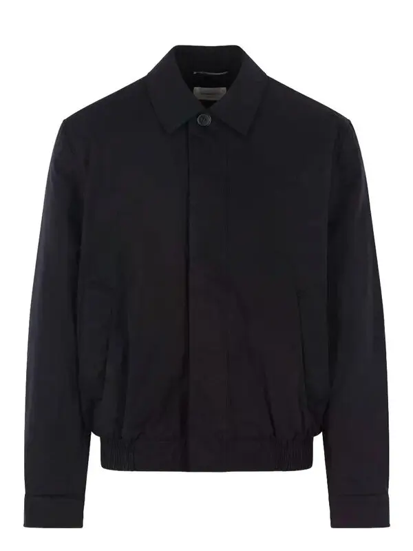 Saint Laurent Cotton Shirt Jacket - Blue