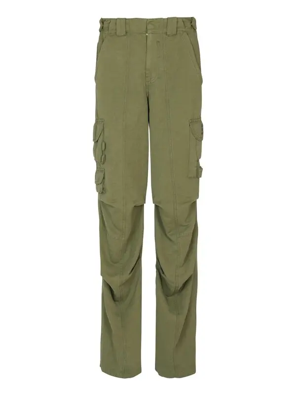 Balmain Stamp Cargo Pants - Green