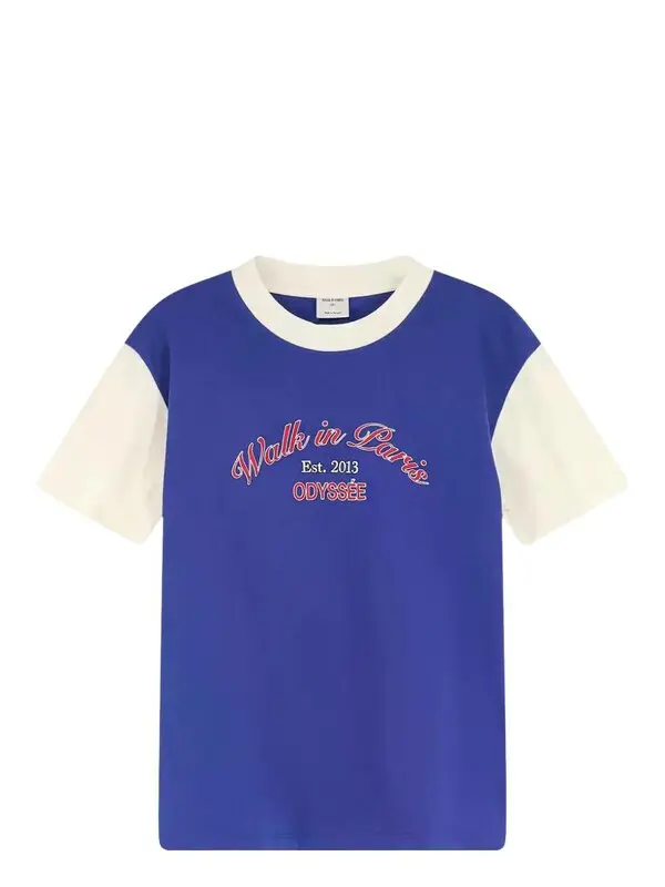 WALK IN PARIS Odyssey T-shirt - Blue
