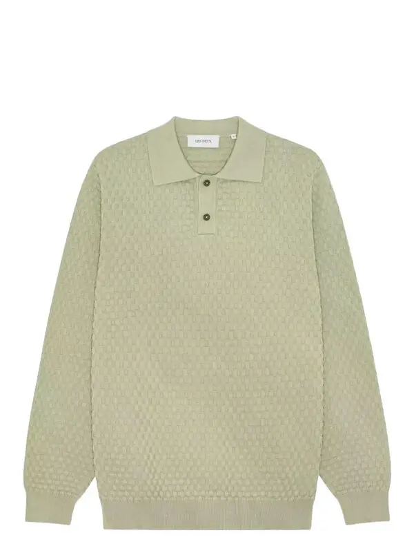 LES DEUX Billy Weave Sweater - Green
