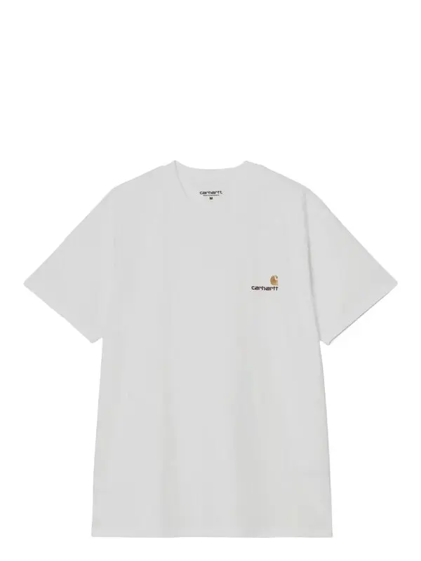 Carhartt Work In Progress American Script T-shirt - White
