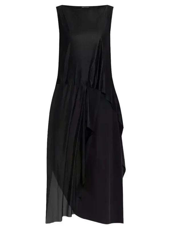 Y3 Draped Dress - Black