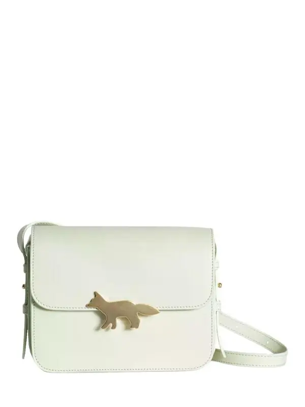 Maison Kitsuné Fox Satchel Cross Body Bag - Green
