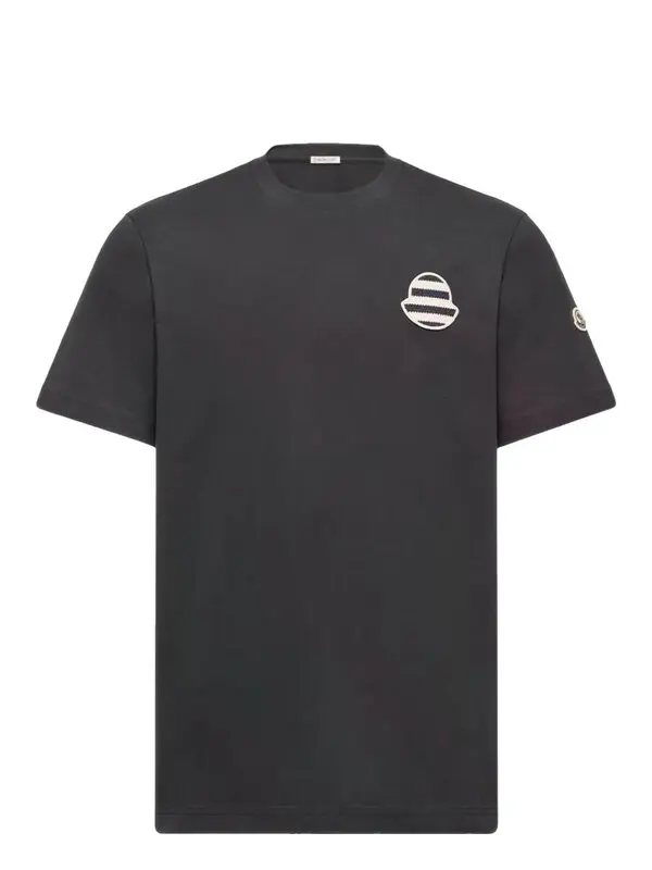 Moncler Logo T-shirt - Black
