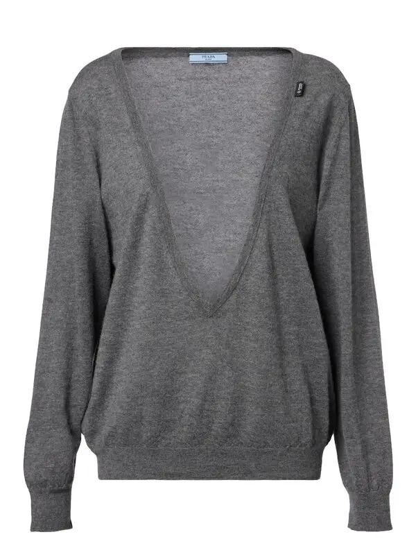Prada Cashmere Sweater - Grey