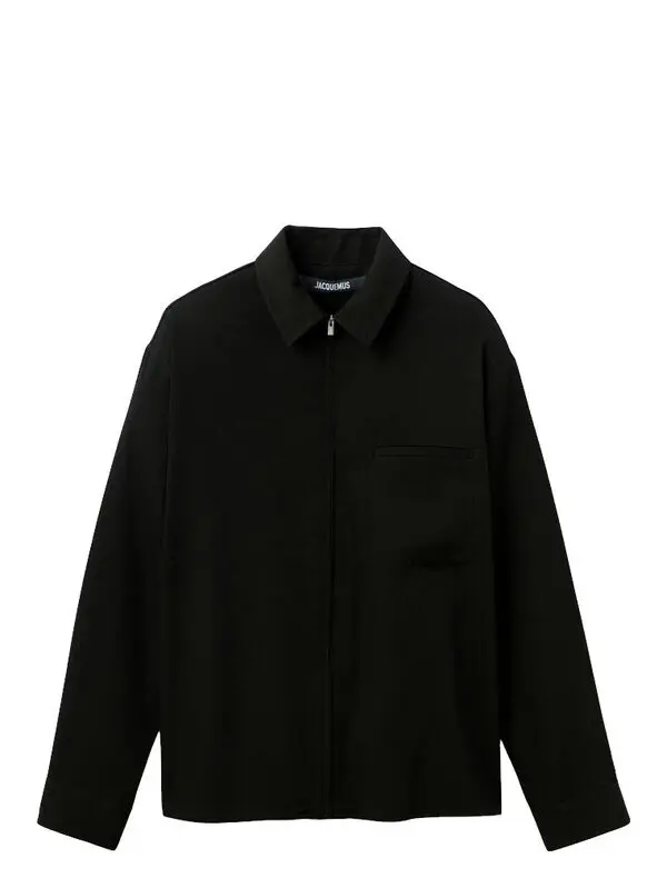 Jacquemus The Mecano Shirt - Black