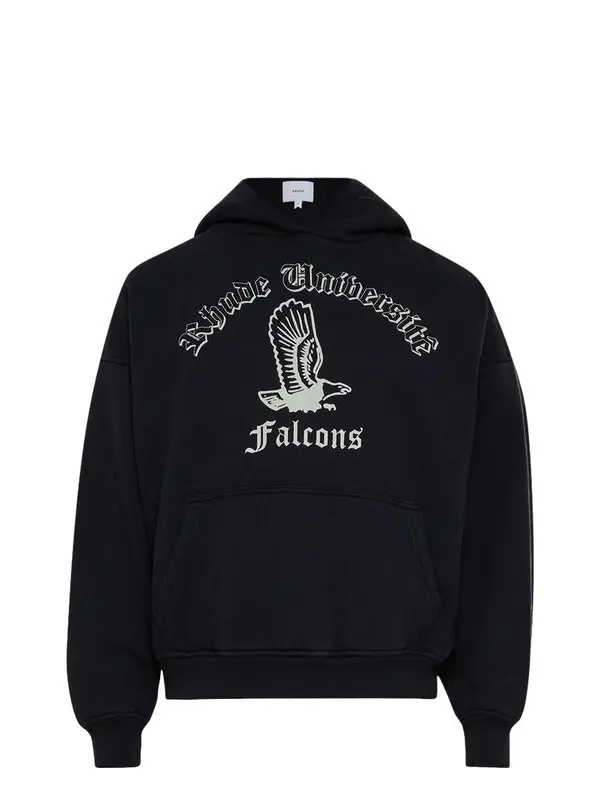 Rhude Collegiate Falcons Hoodie - Black
