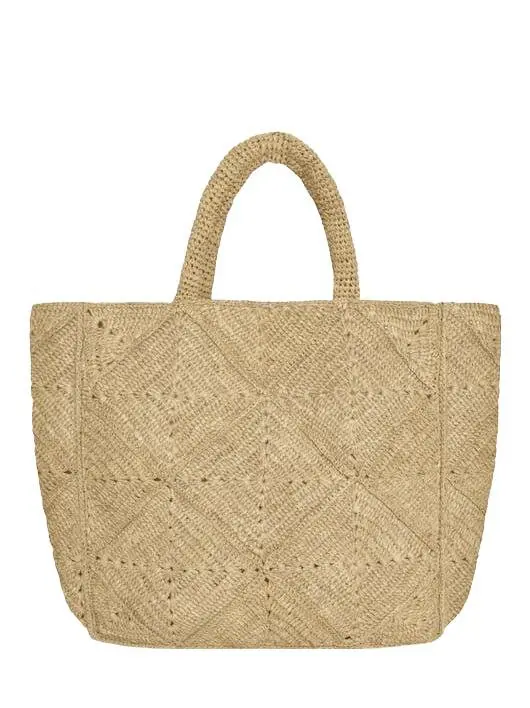 Vitamin A® Cala Raffia Tote - Natural