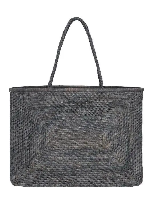 Vitamin A® Amani Raffia Tote - Blue