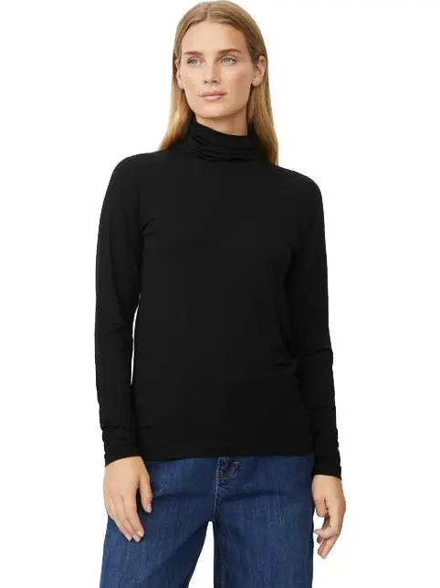 MASAI COPENHAGEN Mabrooklyn Roll Neck Top - Black