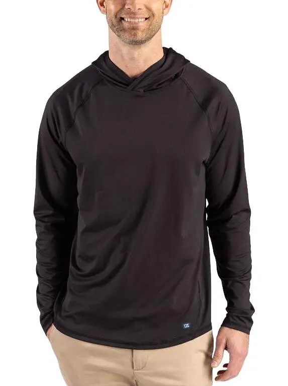 Cutter & Buck Prospect Epic Confidence Featherlight Performance Pullover Hoodie - Black