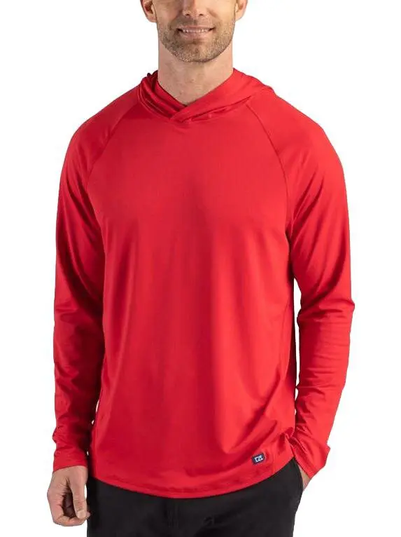 Cutter & Buck Prospect Epic Confidence Featherlight Performance Pullover Hoodie - Red