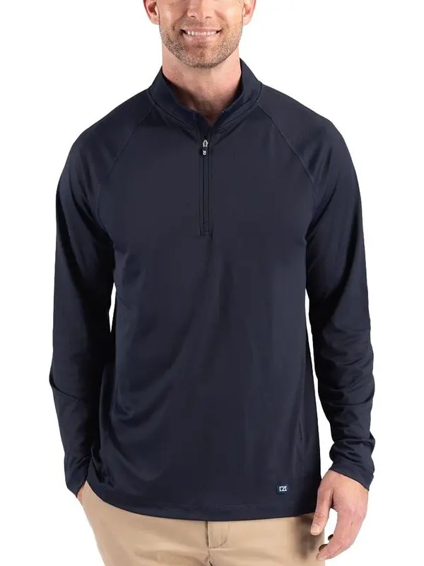 Cutter & Buck Quarter-zip Pullover - Navy Blue