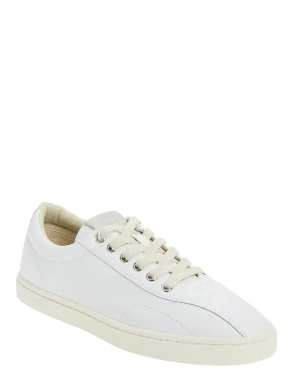 S.W.C STEPNEY WORKERS CLUB Surma Leather Sneaker - White