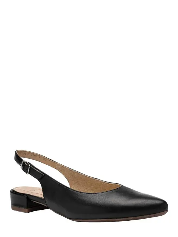 ARA Pixie Slingback Pumps - Black