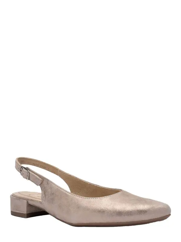 ARA Pixie Slingback Pumps - Shell