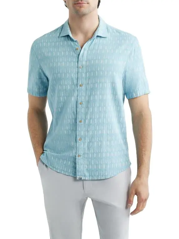 Johnnie-o Beachley Short Sleeve Button-up Shirt - Maliblu