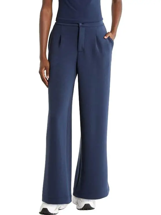 MPG Dreamweave™ Pleated Pants - Navy Blazer