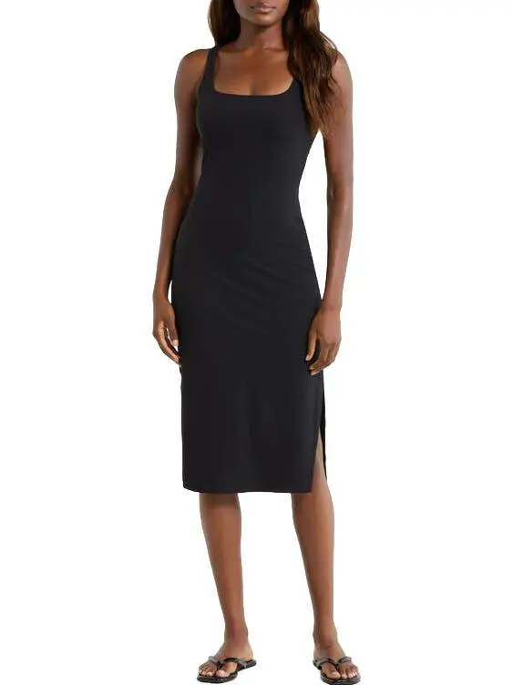 MPG Body-con Midi Dress - Black