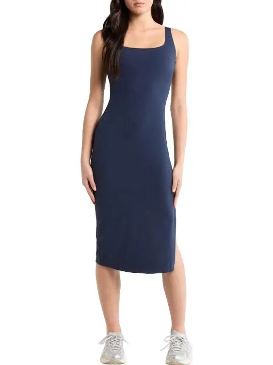 MPG Body-con Midi Dress - Navy Blazer