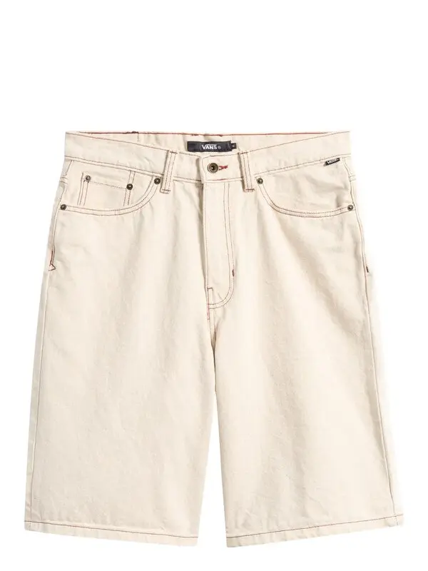 VANS Check-5 Baggy Denim Shorts - Natural Seed