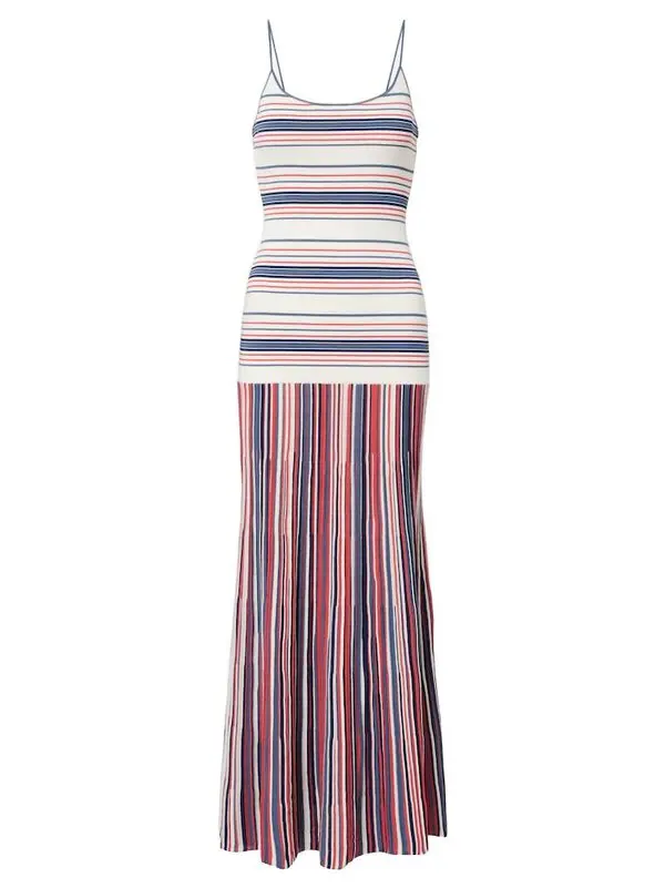 Faithfull The Brand Citara Striped Maxi Dress - Multicoloured