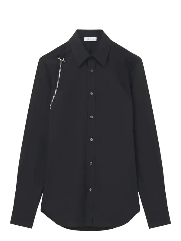Alexander McQueen Harness Shirt - Black
