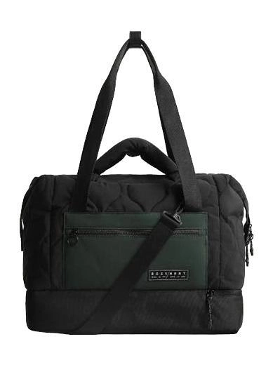 BAGSMART 34l Laptop Duffle With Shoe Compartment - Black