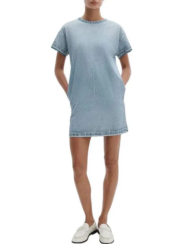 Rag & Bone Cotton T-shirt Dress - Seaside
