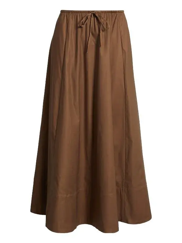 REFORMATION Cleo Midi Skirt - Pinecone