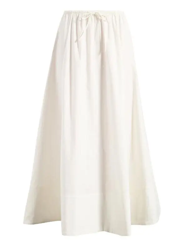 REFORMATION Cleo Midi Skirt - White