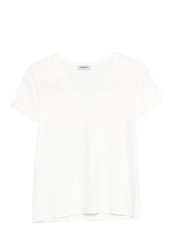 BASE Linen T-shirt - White