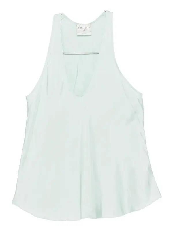 FORTE_FORTE Twill Tank Top - Sky Blue