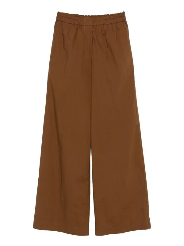 FORTE_FORTE Cotton Trousers - Brown