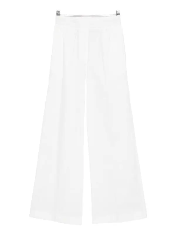 FORTE_FORTE Cotton Trousers - White