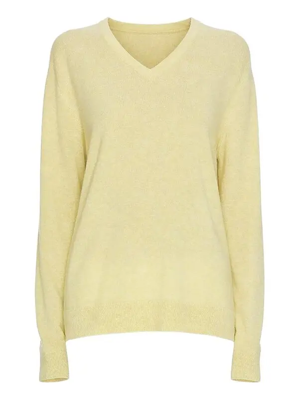THE ROW Nian Cashmere Jumper - Yellow