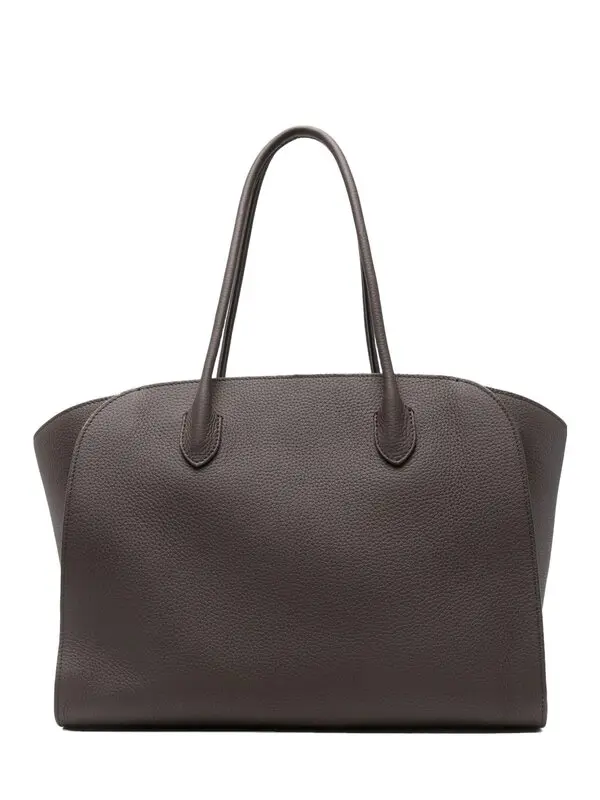 THE ROW Marlo 14 Leather Tote Bag - Brown