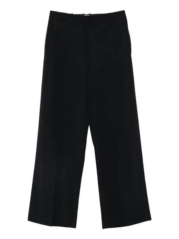 THE ROW Dender Wool Trousers - Blue