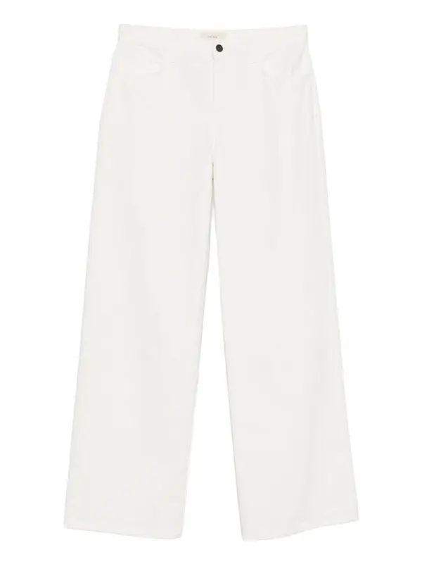 THE ROW Eglitta Denim Cotton Jeans - White