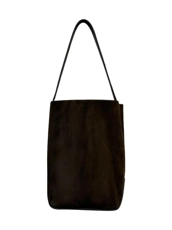 THE ROW Park Tote Suede Leather Tote Bag - Brown