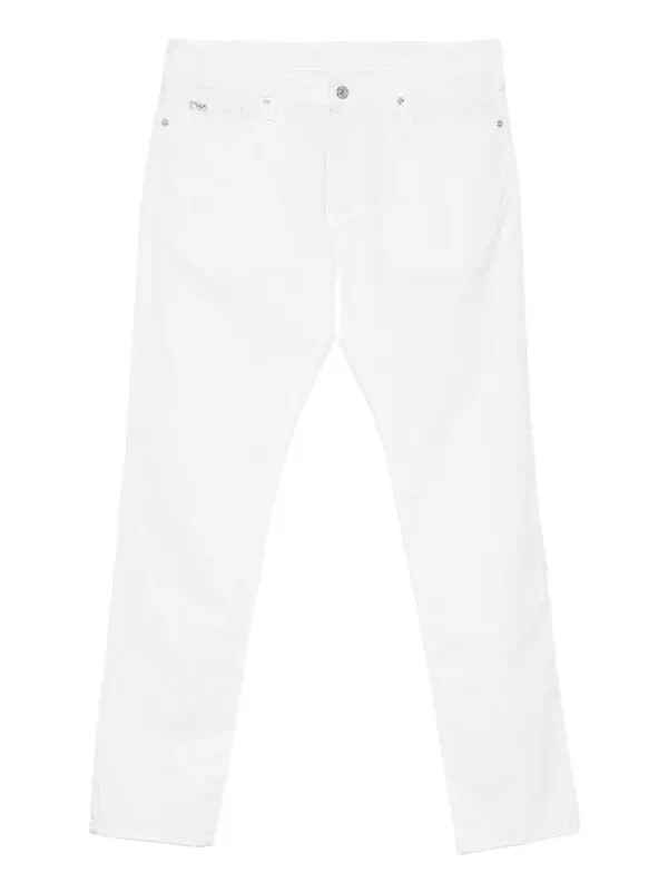 Emporio Armani Denim Cotton Jeans - White