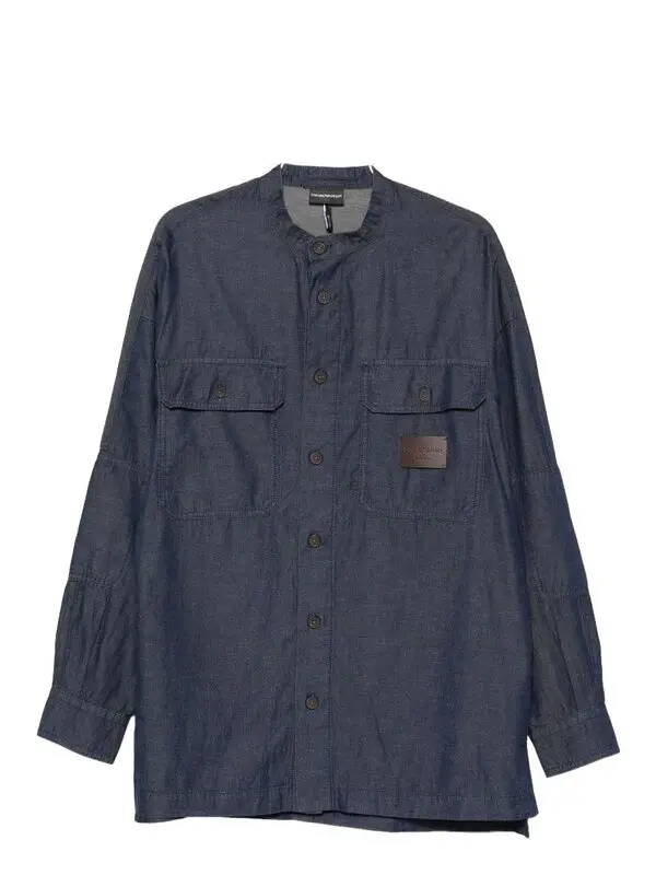 Emporio Armani Denim Shirt - Blue