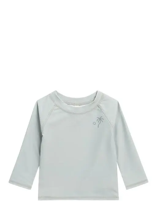 QUINCY MAE Raglan Sleeve Upf 50+ Rashguard - Sage