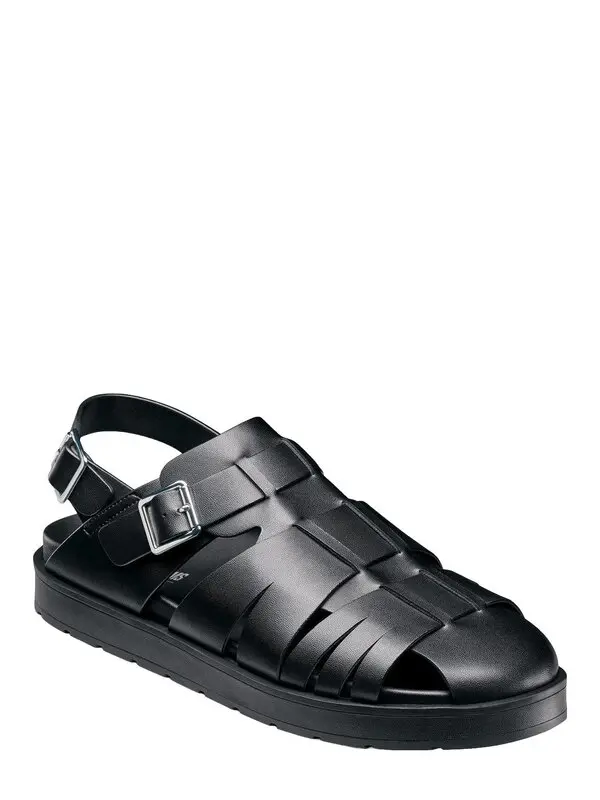 STACY ADAMS Largo Fisherman Sandal - Black