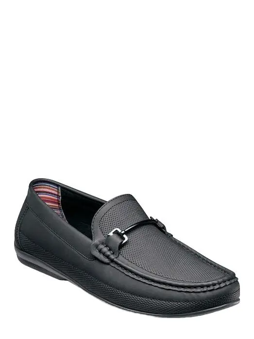 STACY ADAMS Colton Bit Loafer - Black