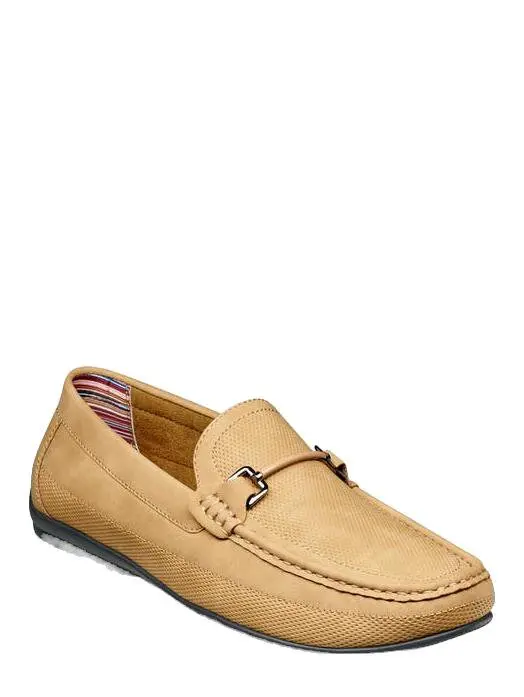 STACY ADAMS Colton Bit Loafer - Khaki
